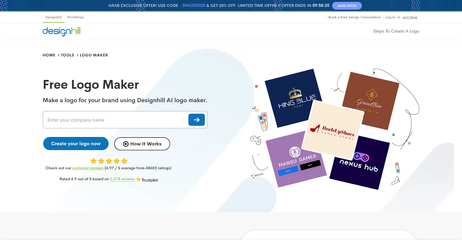 10 best Smashing Logo alternatives in 2024 | LogoMaker