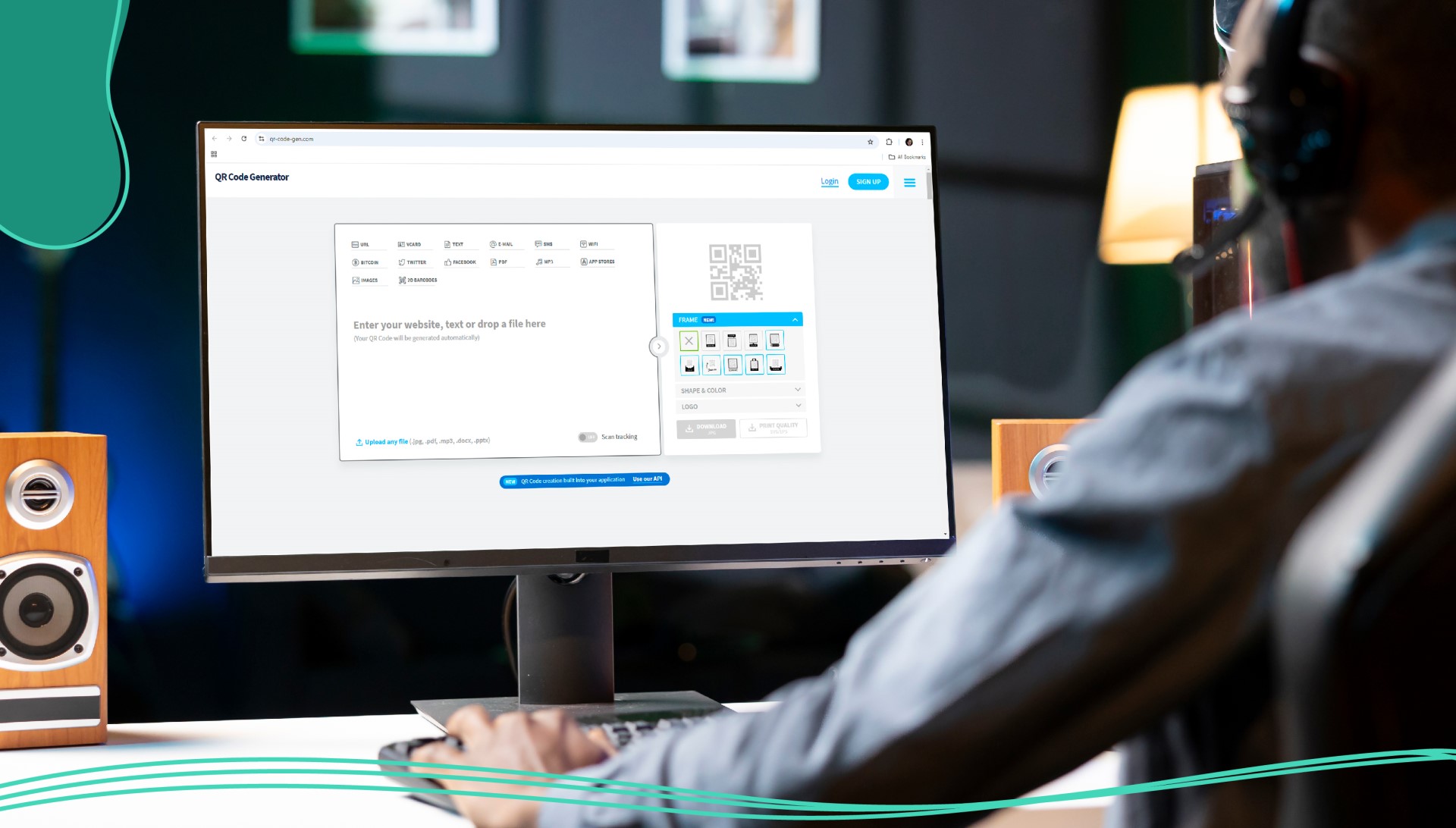 Creative QR Code Business Card Ideas